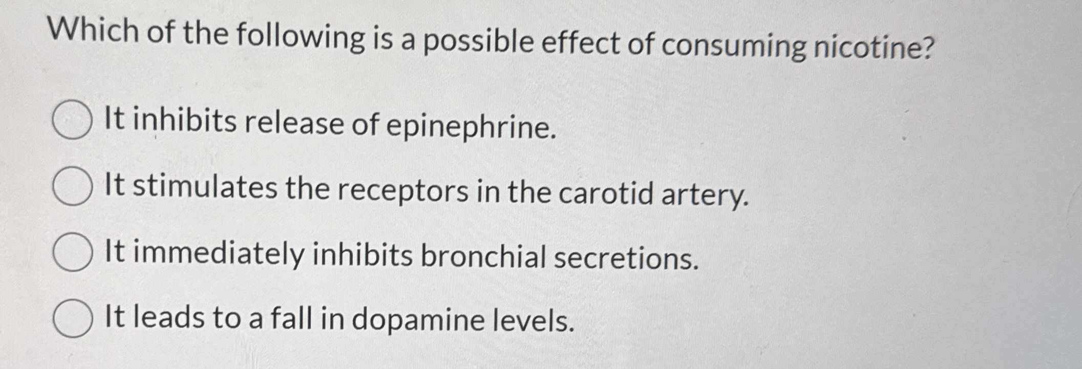 Which of the following is a possible effect of | Chegg.com