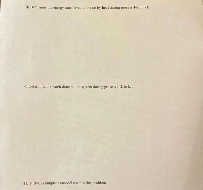 Solved No interpolation Problem 2 (50 points): A rigid tank | Chegg.com
