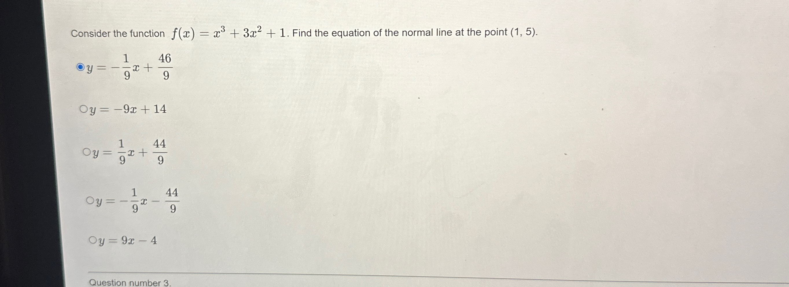 Solved Consider the function f(x)=x3+3x2+1. ﻿Find the | Chegg.com