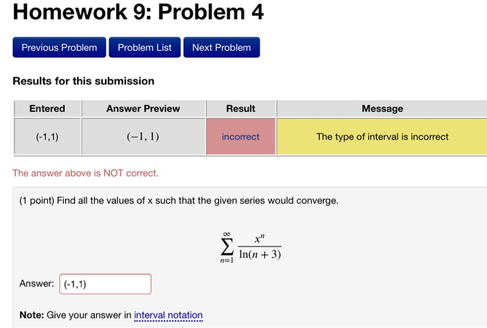Solved Homework 9: Problem 4 Previous Problem Problem List | Chegg.com Solved Homework 9: Problem 4 Previous Problem Problem List | Chegg.com