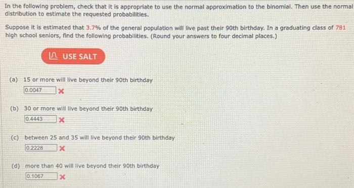 Solved In the following problem, check that it is | Chegg.com