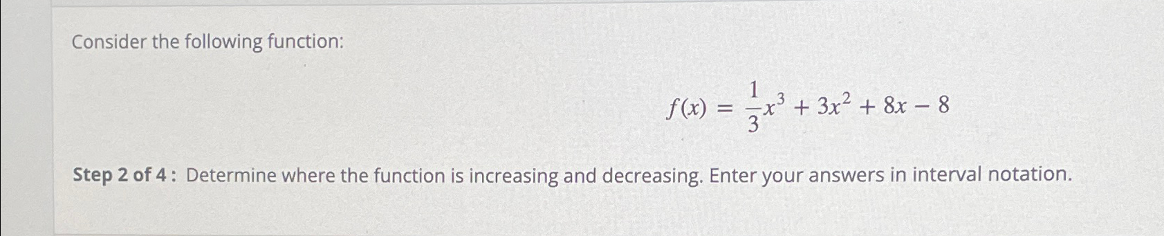 Solved Consider the following | Chegg.com
