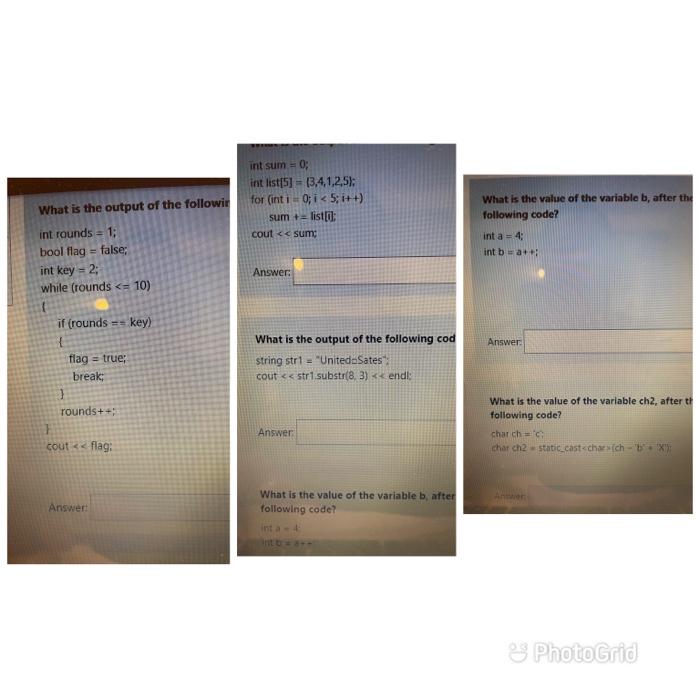 Solved Int Sum 0 Int List 5 34125 For Int I 0 9639
