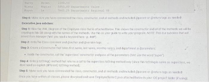Solved 9.28 Programming Lab 6 (Ch. 9) We wili cominue using | Chegg.com