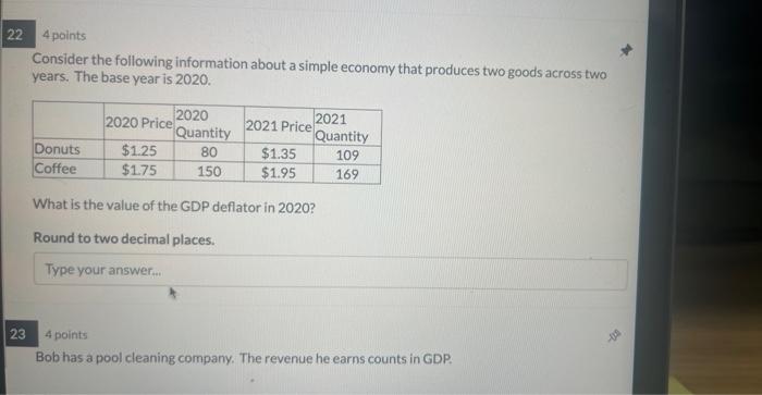 Solved Consider the following information about a simple | Chegg.com