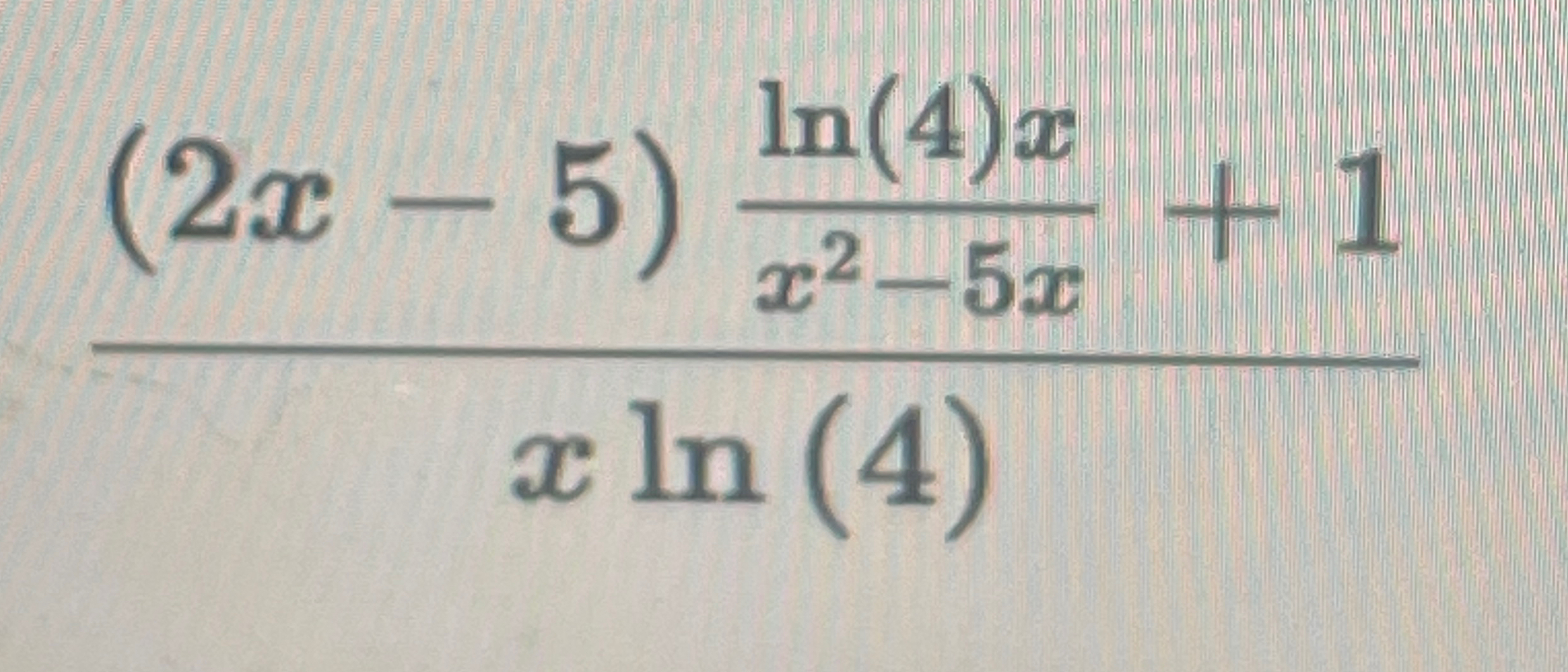 Solved Use any method to find the derivative of the | Chegg.com