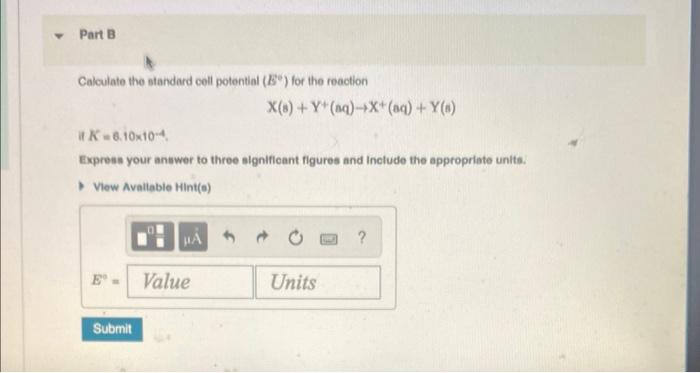 Solved Standard reduction potentialsUse the table of | Chegg.com