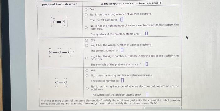 Solved LEWIS STRUCTURE | Chegg.com
