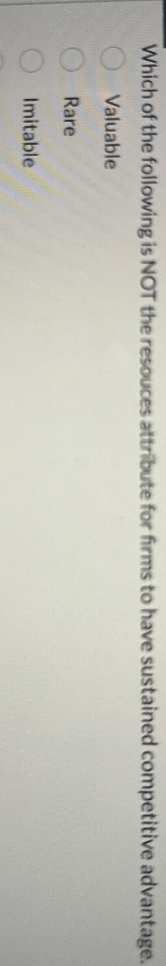 Solved Which of the following is NOT the resouces attribute | Chegg.com