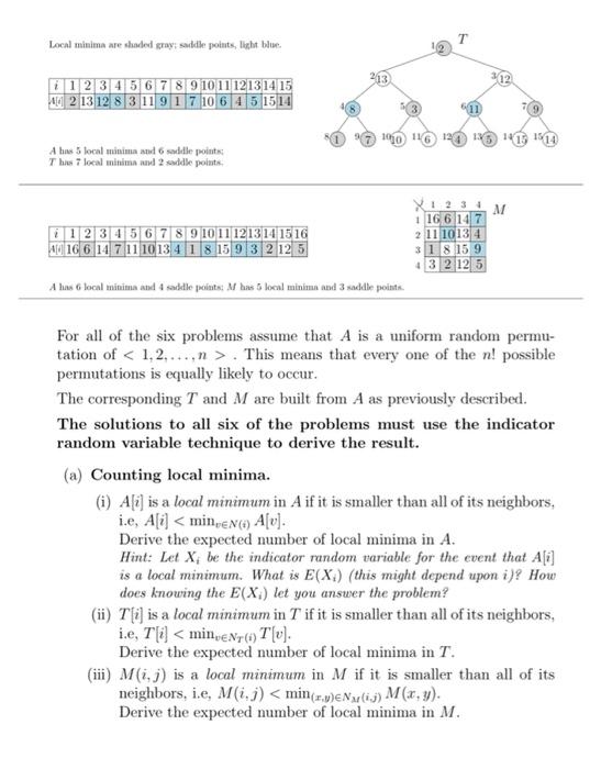 Solved Problem 2 [28 pts) Indicator Random Variables | Chegg.com