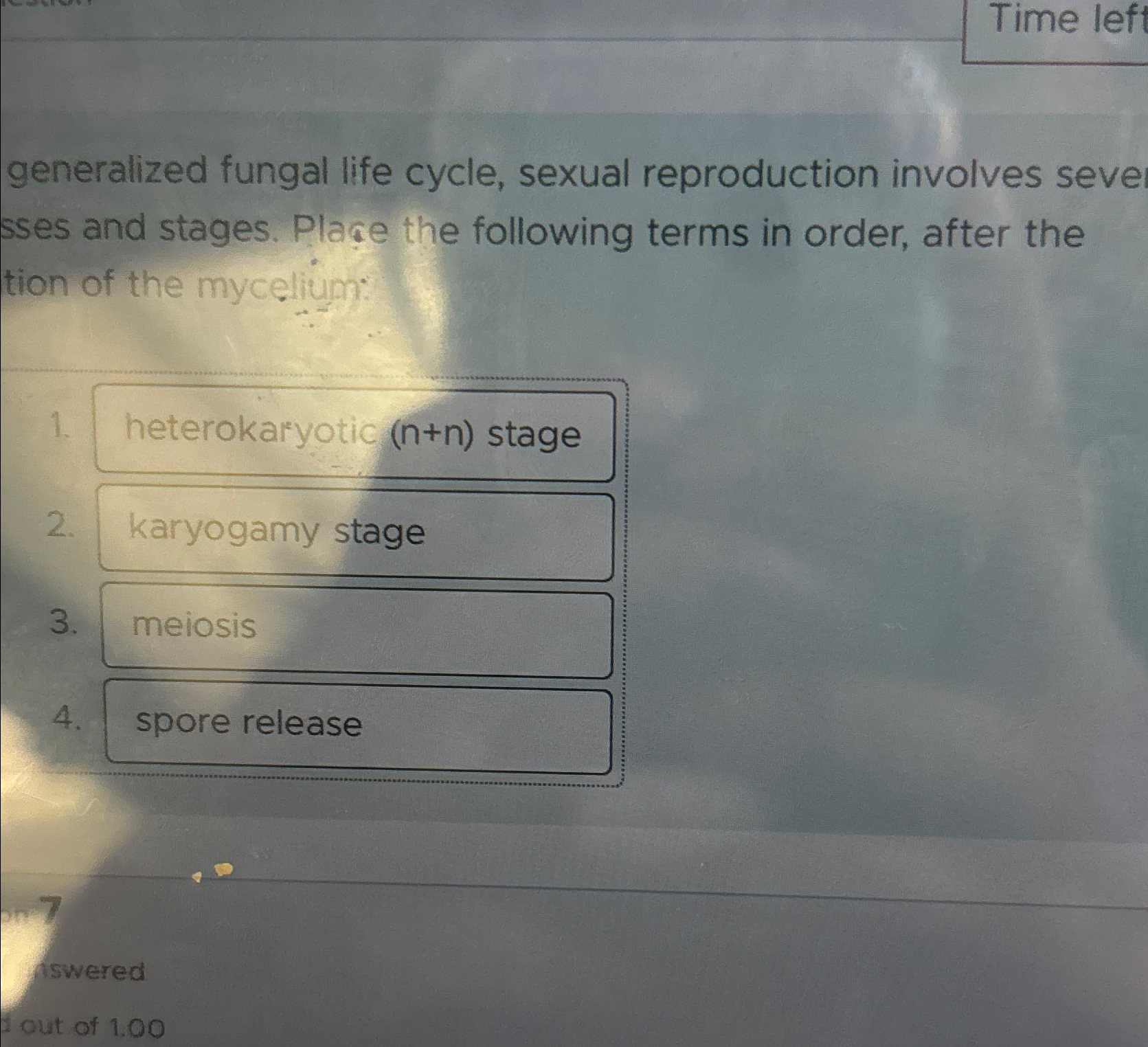 Time Leftgeneralized Fungal Life Cycle Sexual 8445