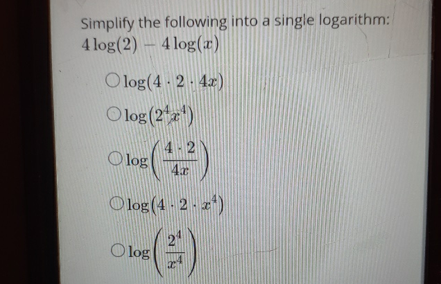 Solved Simplify the following into a single | Chegg.com