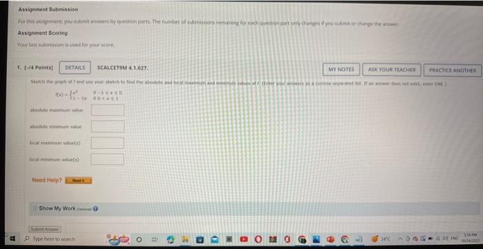 Solved Assignment Submission Assigniment Scoting 1. [-i4 | Chegg.com
