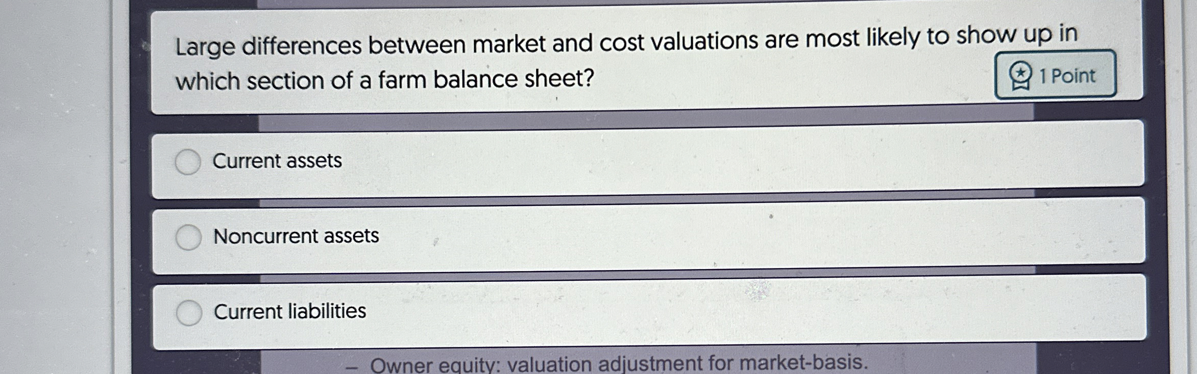 Solved Large differences between market and cost valuations | Chegg.com