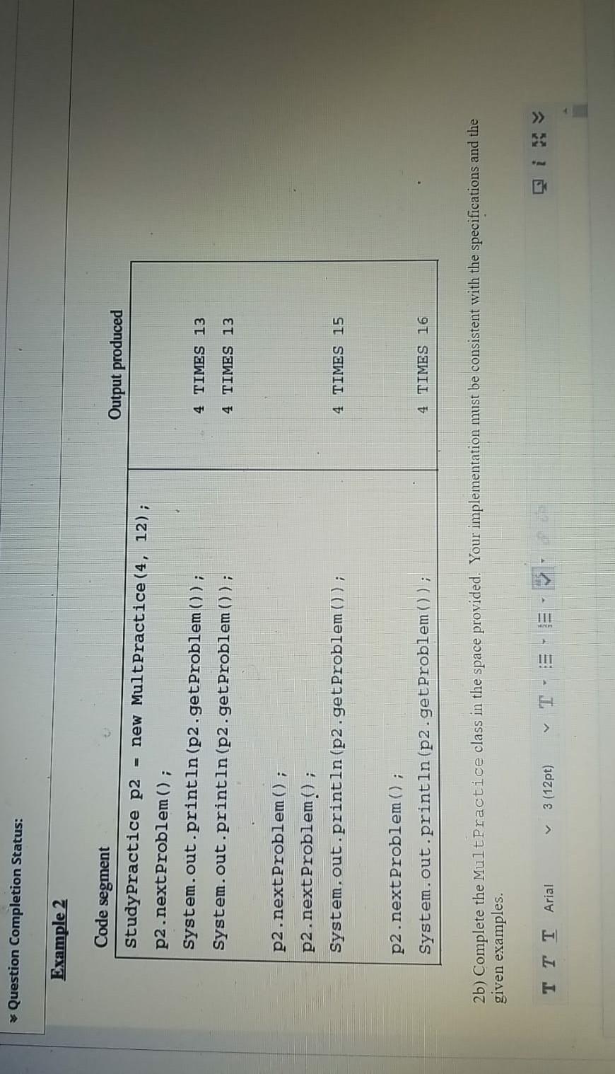 Solved 2a) 2a) Write a StudyPractice interface. The | Chegg.com
