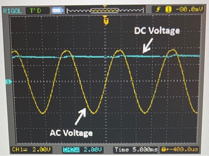 Solved Part C. AC to DC Rectifier Circuit Reference Figure | Chegg.com