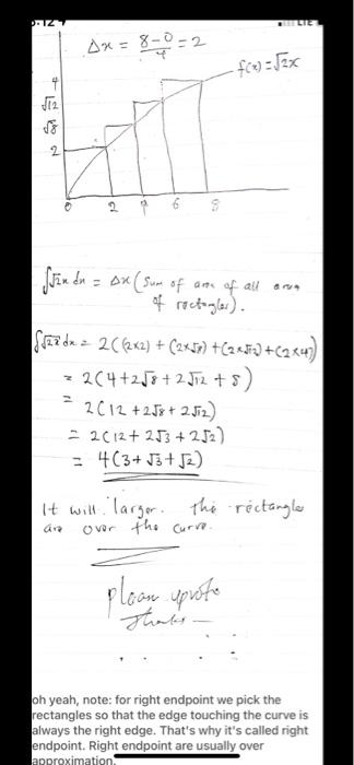 Solved 2. Use midpoints for the four rectangles in | Chegg.com