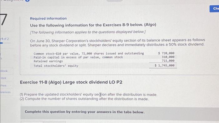 Solved Required information Use the following information | Chegg.com