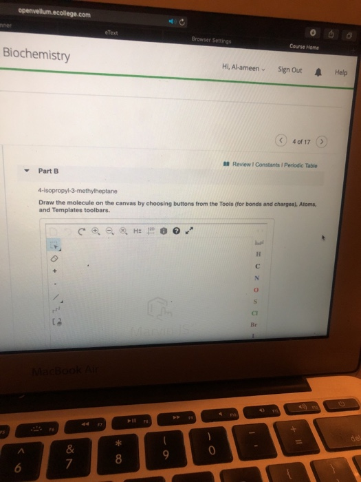 Solved openvellum.ecollege.com Browser Settings Course Home | Chegg.com