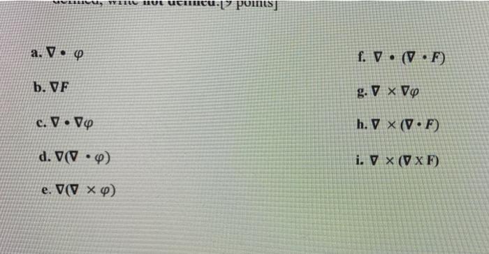 Solved Are the following expressions defined ? If so, state | Chegg.com