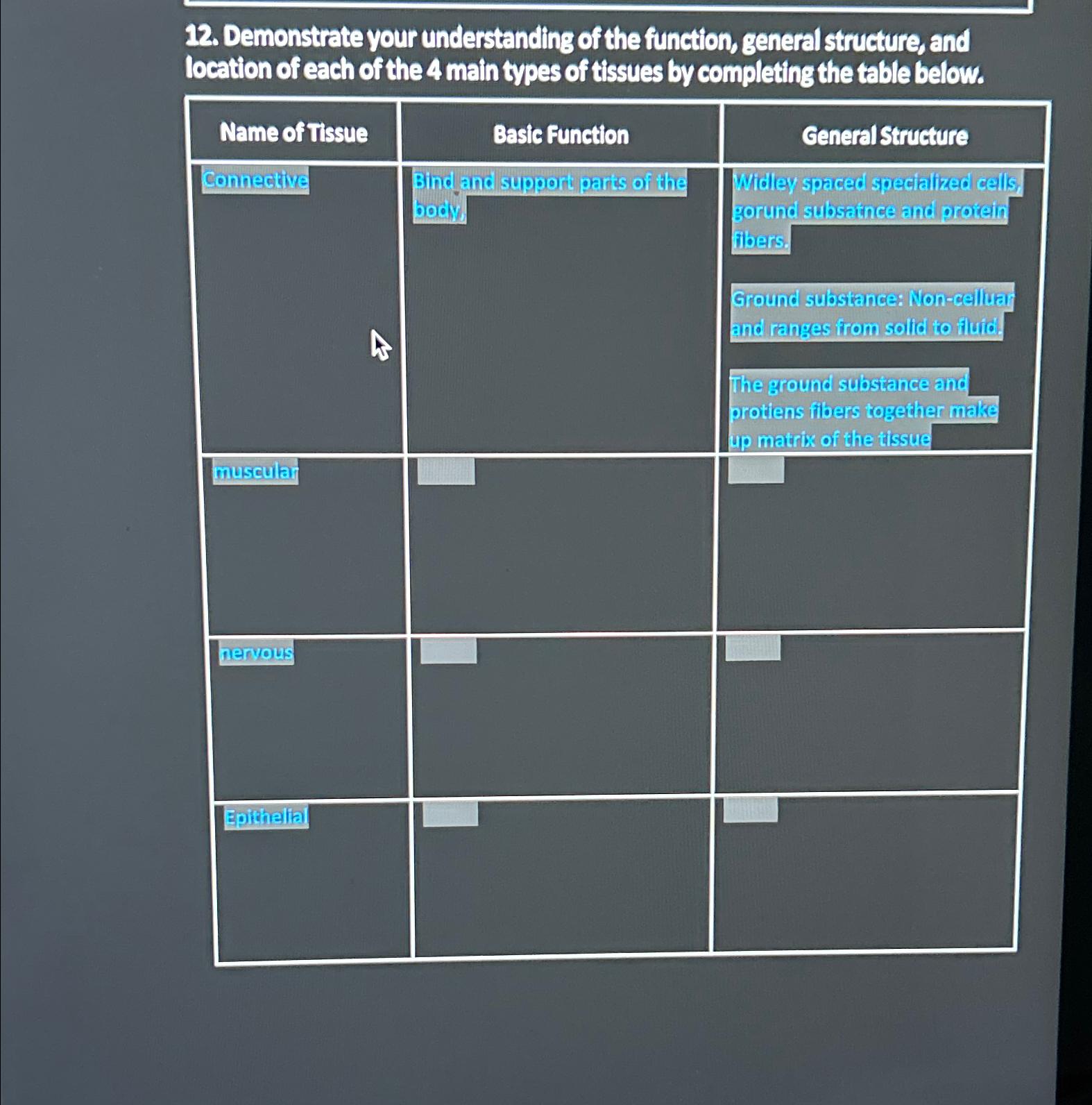 Solved Demonstrate your understanding of the function, | Chegg.com
