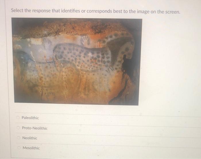 Solved Select the response that identifies or corresponds | Chegg.com