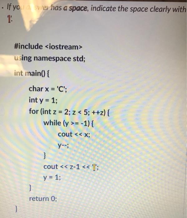 Solved What is the output of the following code snippet? | Chegg.com