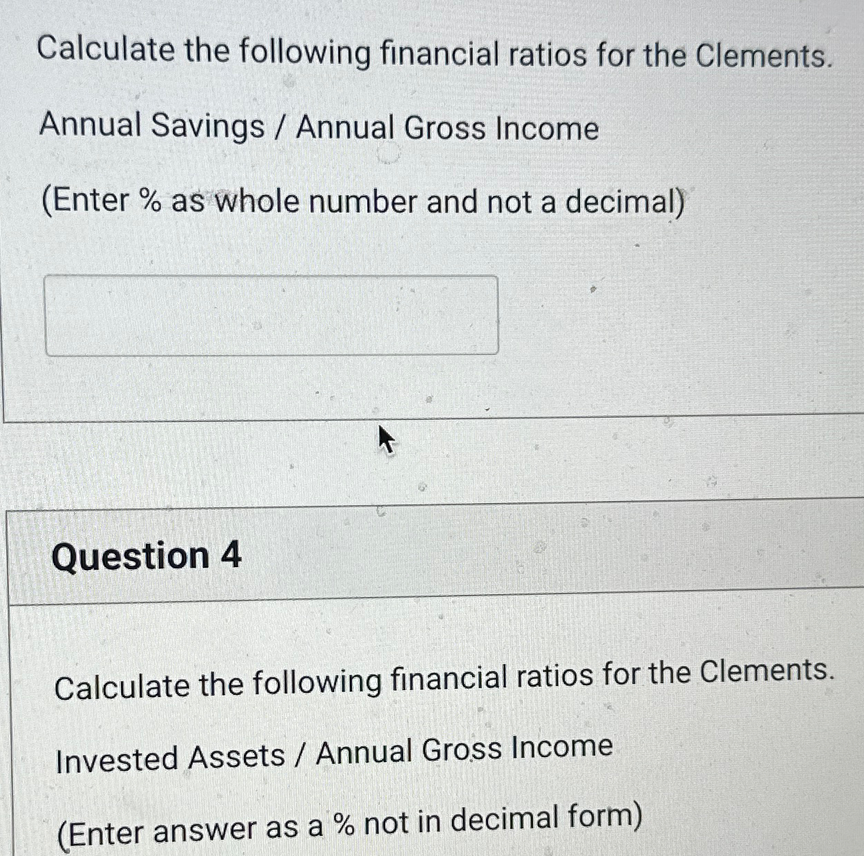 Solved Calculate the following financial ratios for the | Chegg.com