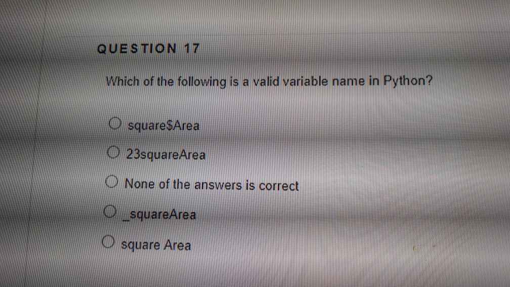 Solved QUESTION 12 The following Python print statement | Chegg.com