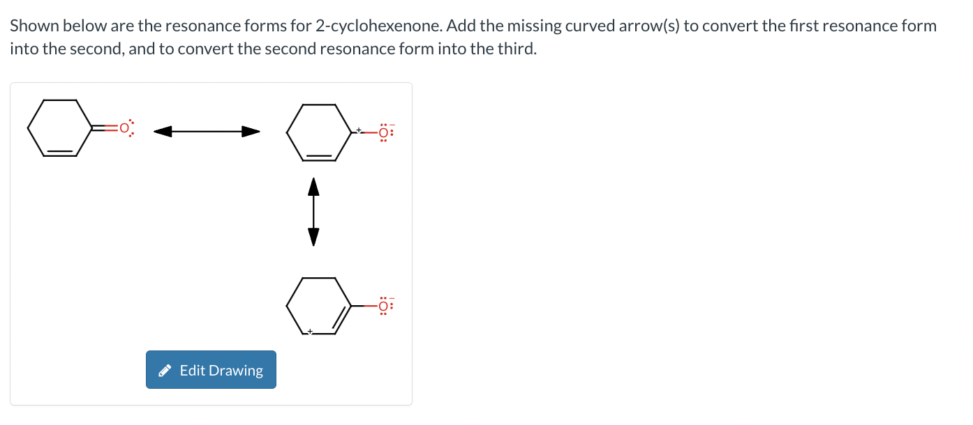 Solved Shown below are the resonance forms for | Chegg.com