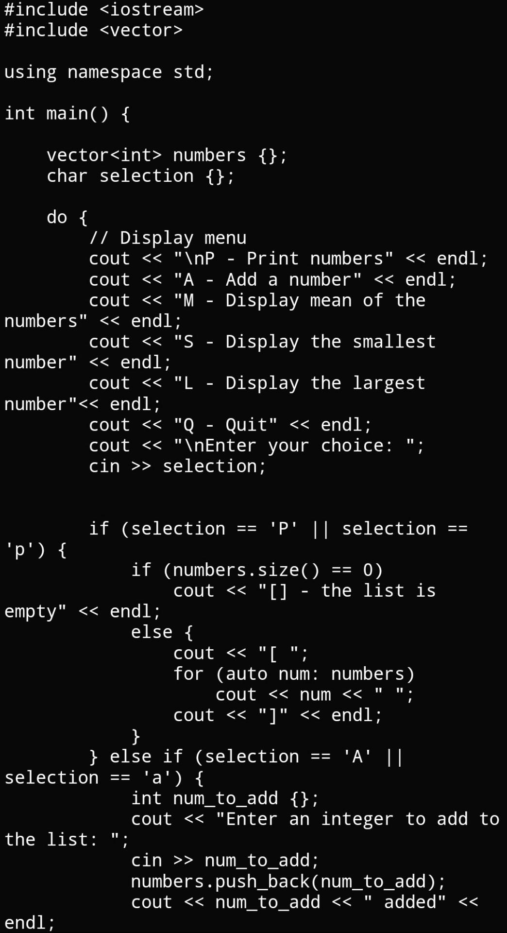 Solved Modularizing Your Solution To The Below Program By
