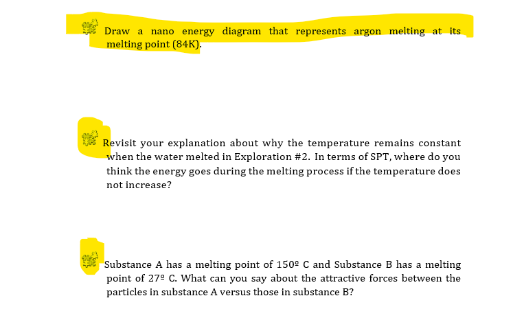 Solved Compare and contrast the argon particles in the solid | Chegg.com