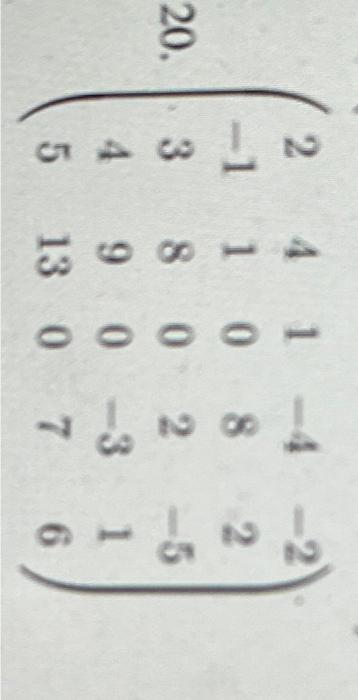 Solved Exercises In exercises 1 - 23 compute the determinant | Chegg.com