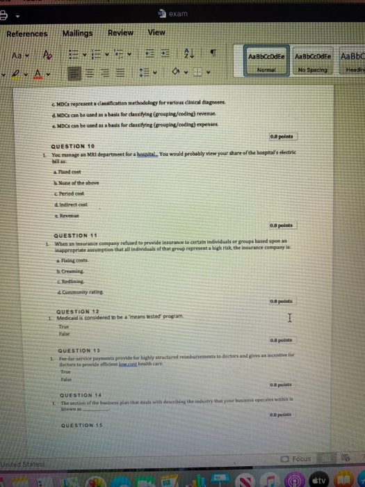 Solved wert Format Tools Table Window Help DO 5 - examSaved | Chegg.com