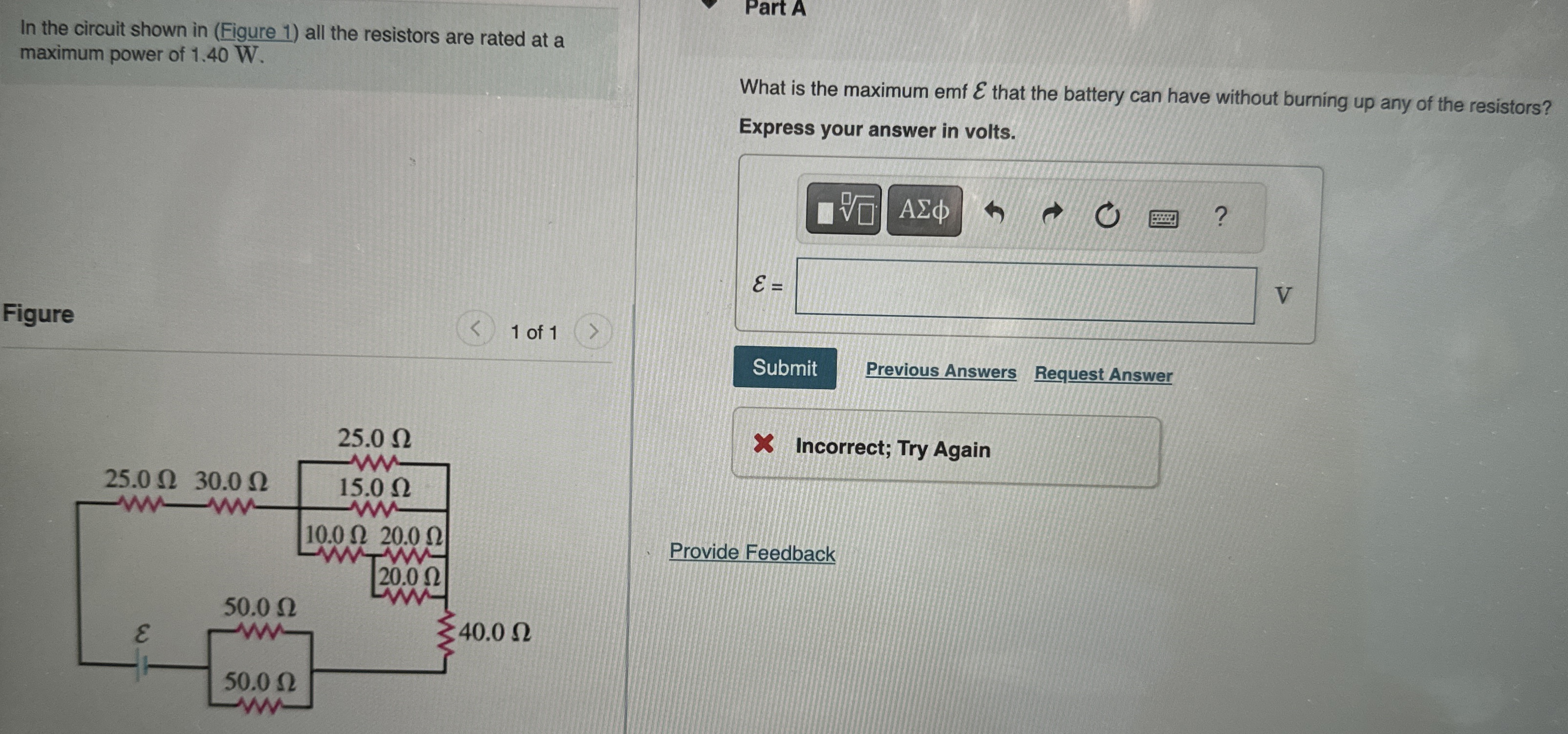 Solved In the circuit shown in (Figure 1) ﻿all the resistors | Chegg.com