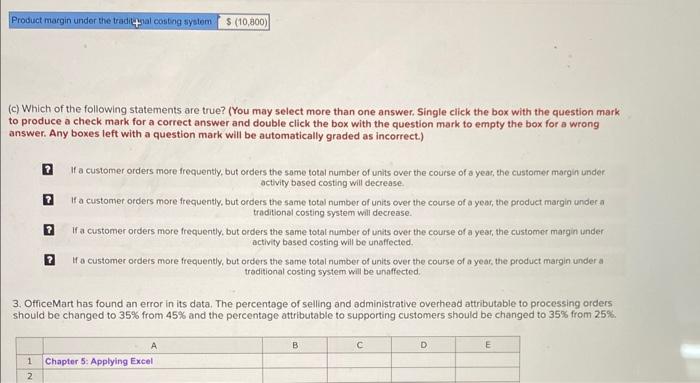Solved 2. Assume that OfficeMart places orders more | Chegg.com