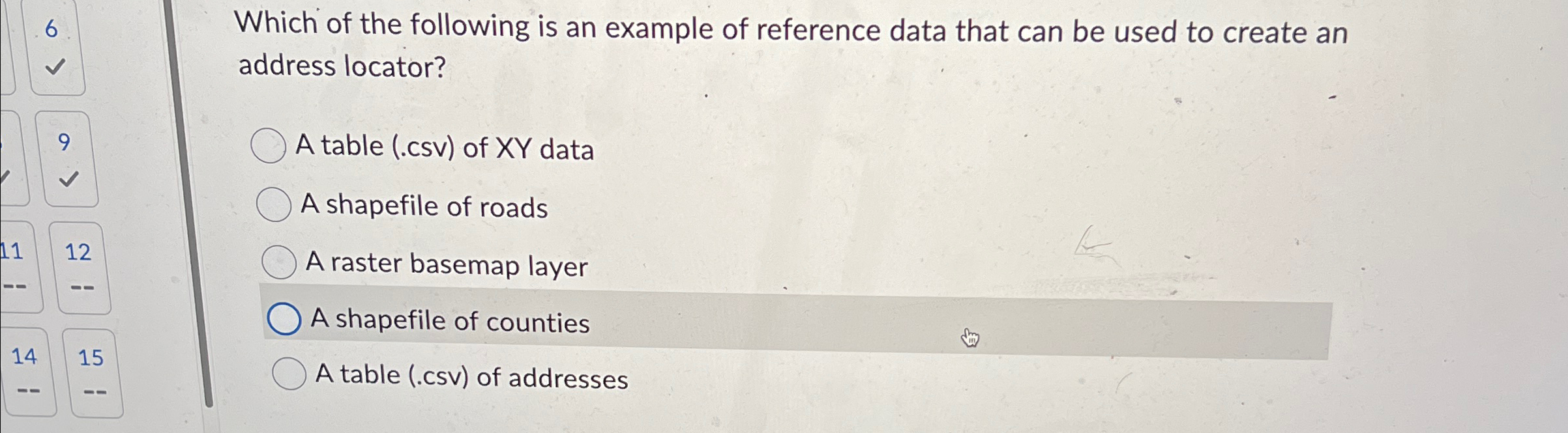 Solved 6Which of the following is an example of reference | Chegg.com
