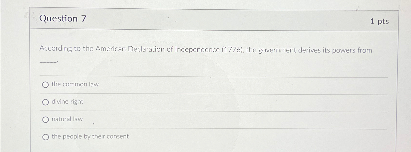 Solved Question 71ptsAccording to the American Declaration | Chegg.com