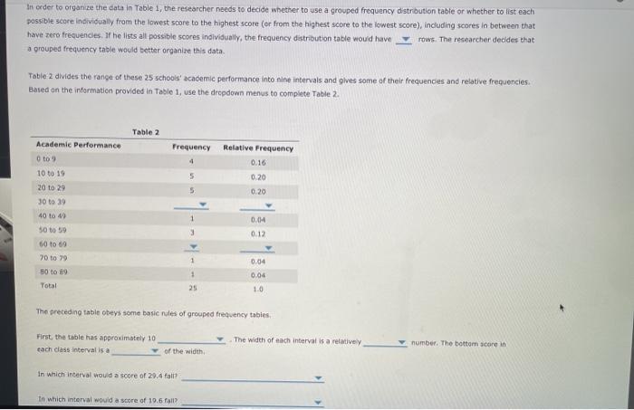 Solved 6. Grouped frequency distribution tables and real | Chegg.com