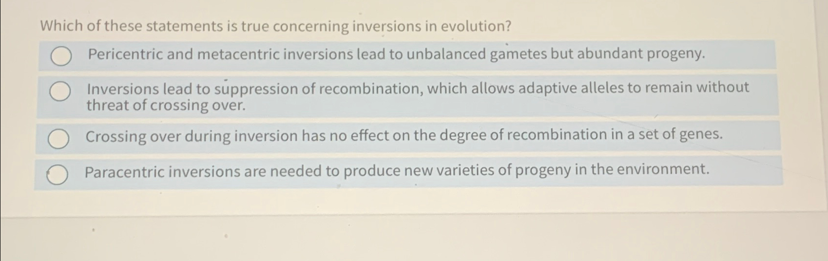 Solved Which of these statements is true concerning | Chegg.com