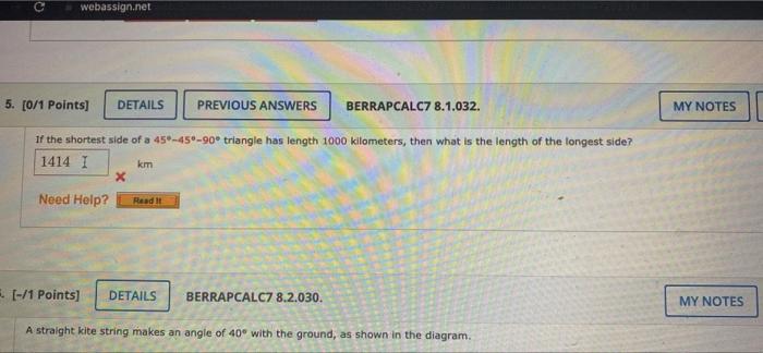 Solved webassign.net 5. [0/1 Points] DETAILS PREVIOUS | Chegg.com