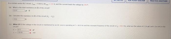 Solved AR TOUR TLACHER PRACTICE ANOTHER In a certain | Chegg.com