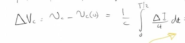Solved T/2 1) AVc = Nea Vc(u) a I dt 4 4 | Chegg.com