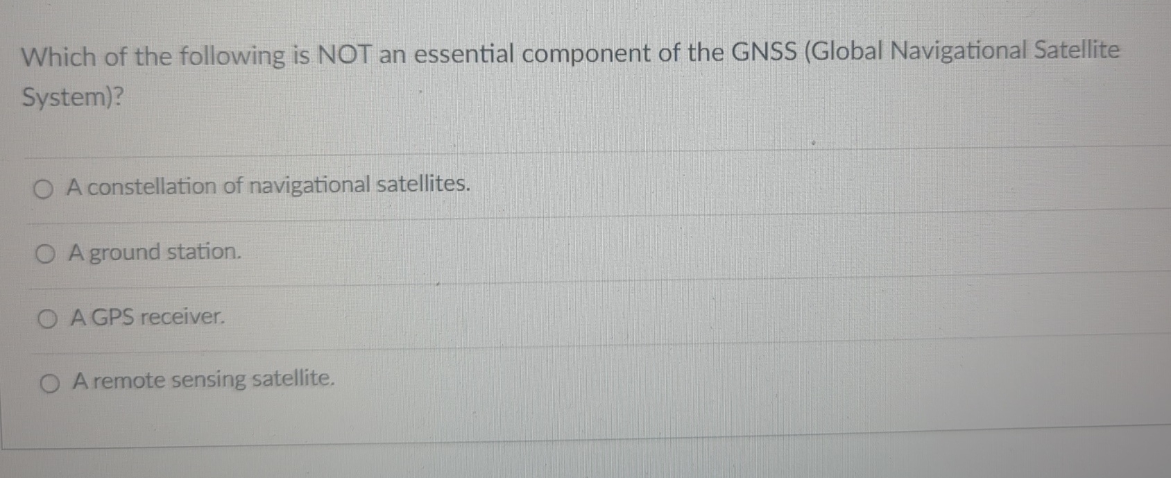 Solved Which of the following is NOT an essential component | Chegg.com