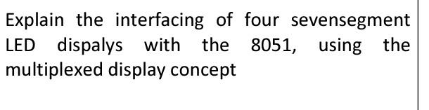 Solved It is micro controller Assembly language 8051. | Chegg.com