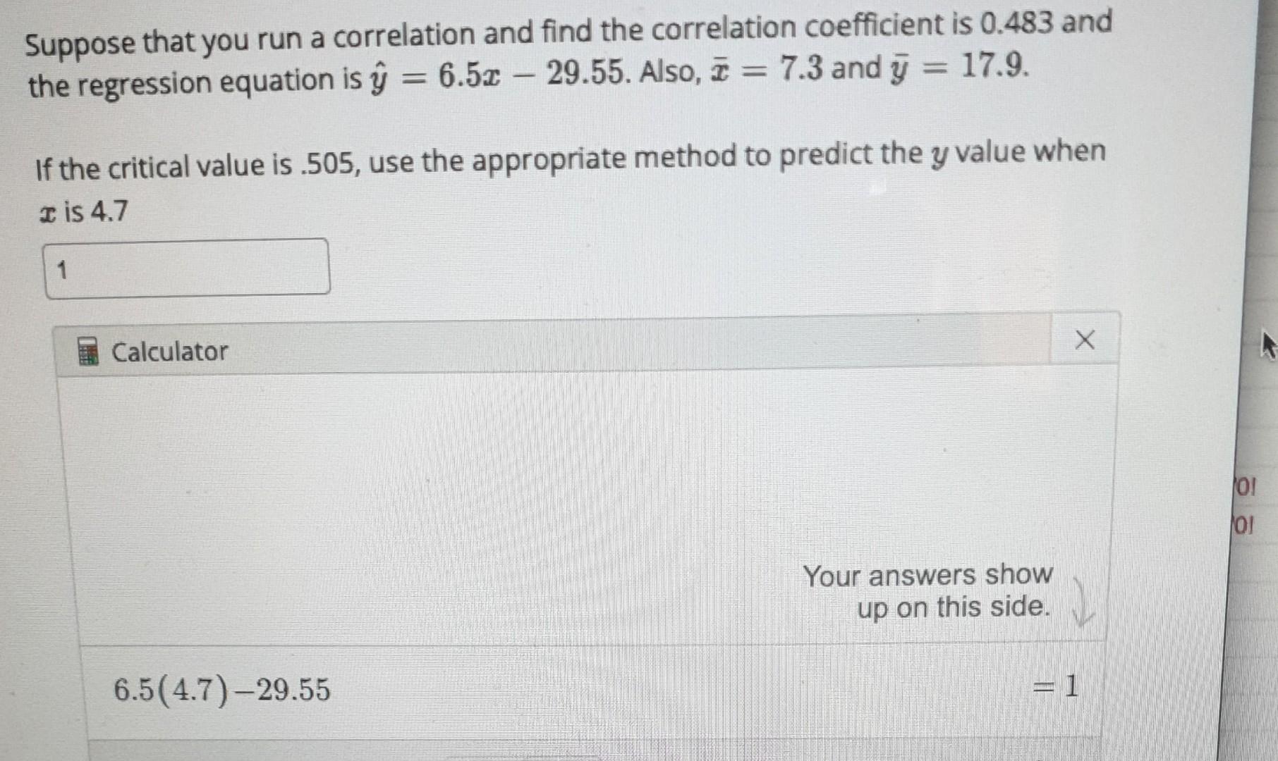 Solved Suppose that you run a correlation and find the | Chegg.com