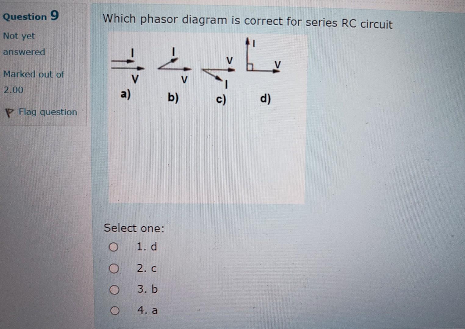 Solved Question 9Not yet answeredMarked out of 2.00Flag | Chegg.com Solved Question 9Not yet answeredMarked out of 2.00Flag | Chegg.com