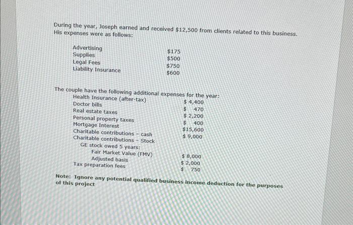 Update your 1040 form for this new information. - | Chegg.com