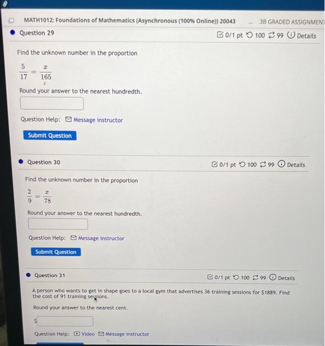 Solved Find the unknown number in the proportion 175=165x | Chegg.com