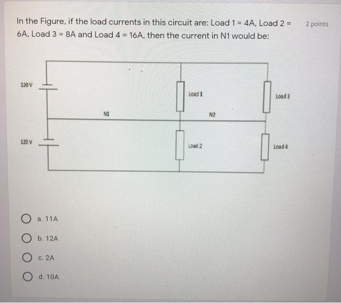 Solved In the Figure, if the load currents in this circuit | Chegg.com